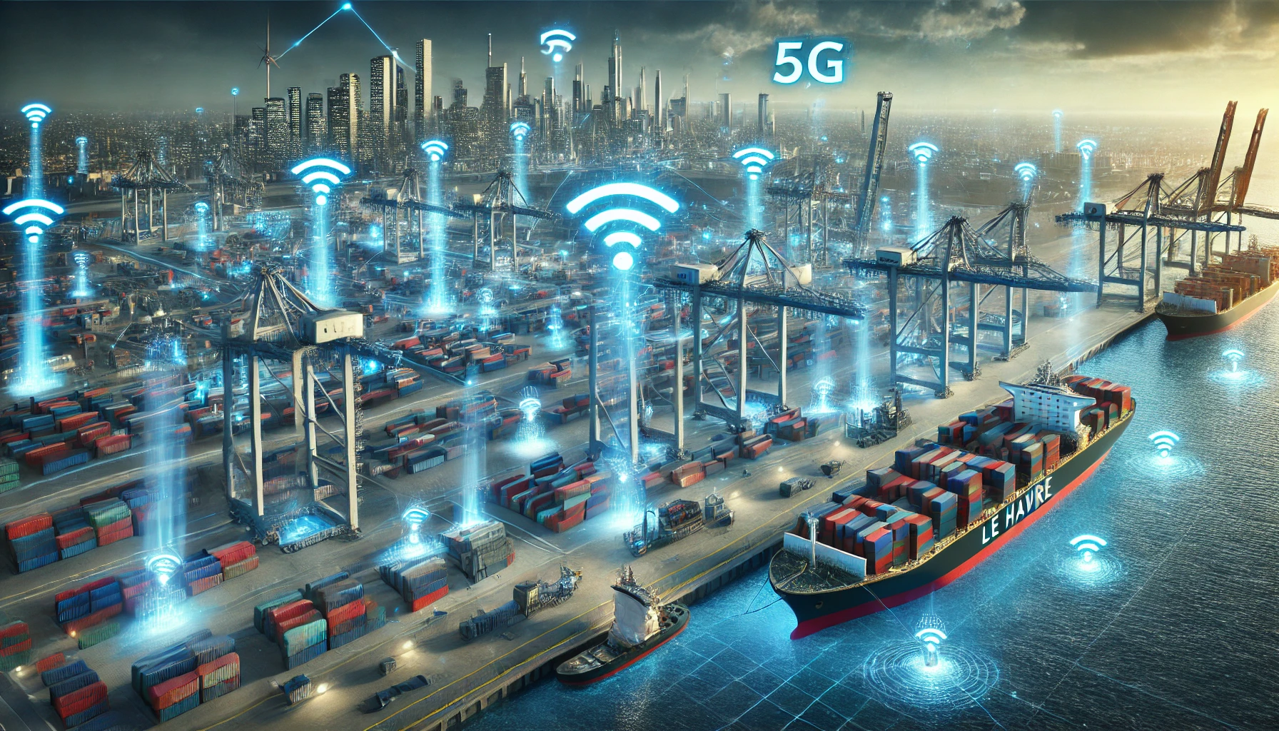 Smart Port City : Le Havre Réinvente la Logistique Portuaire avec la 5G ...
